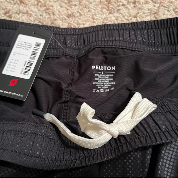 Peloton | Shorts | Nwt Peloton Output 8 Lined Embossed Turin Short ...